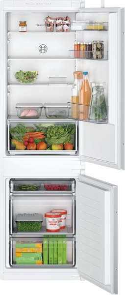 Ⓜ️🔵🔵🔵 Bosch KIV865SE0 - Frigorifero combinato da incasso, No Frost, 18 ...