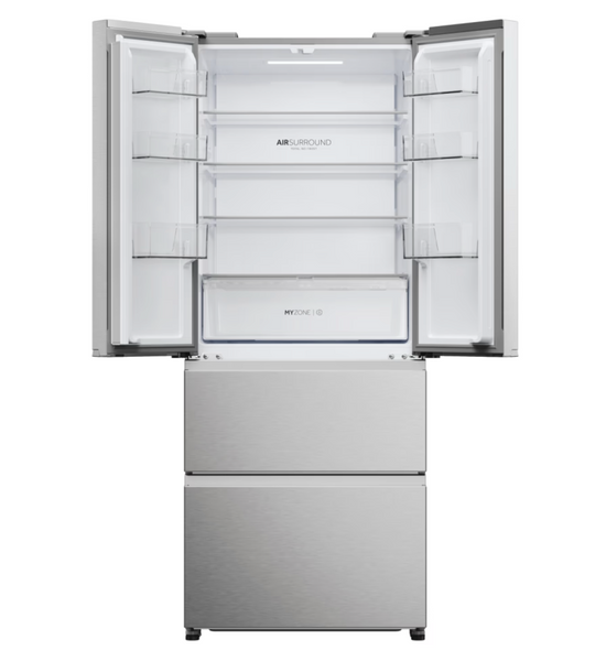 Ⓜ️🔵🔵🔵 Haier HFR3718ENMM - Frigorifero french door, No Frost, New Plati ...