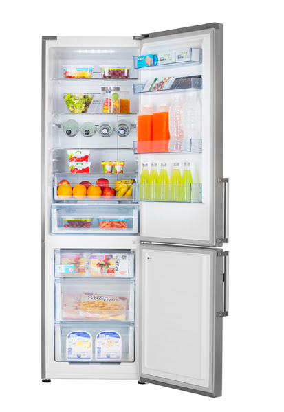 Ⓜ️🔵🔵🔵 SanGiorgio SC36NFXDE - Frigo combinato, No-Frost, INOX, 350 litr ...